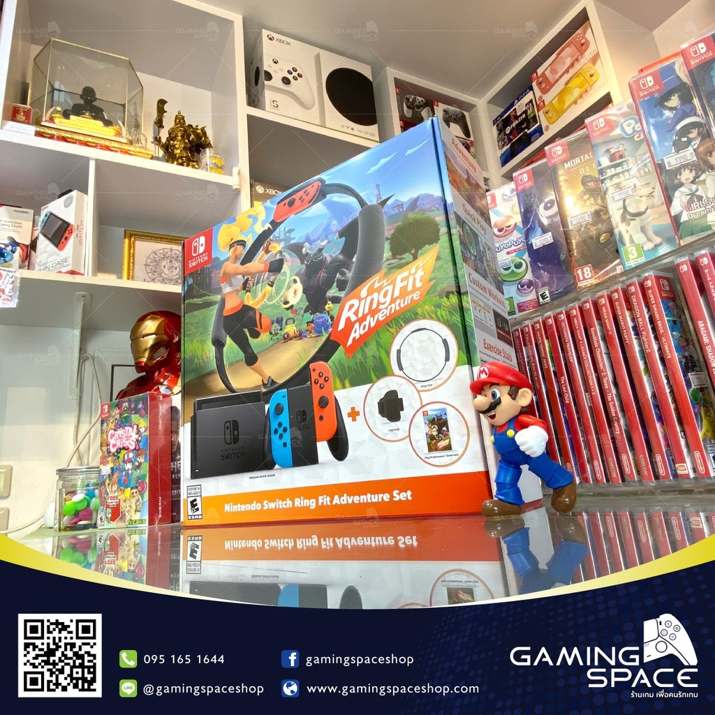 ⊙ NINTENDO SWITCH : Ring fit ประกันศูนย์ Maxsoft Asia รุ่นใหม่ กล่องแดง ...