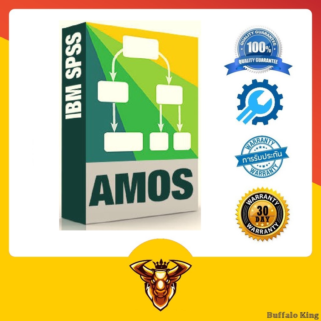 IBM SPSS Amos โปรแกรมสร้างโมเดลสมมติฐาน - -Siam Software- - ThaiPick
