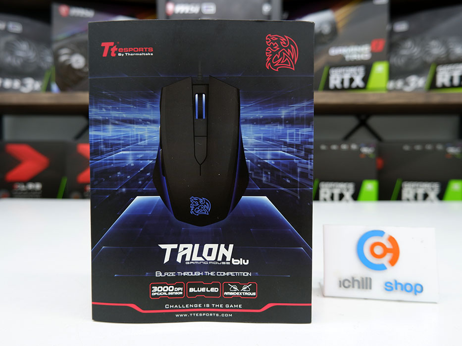 Mouse (เมาส์) TT Esports Talon BLU *ของใหม่* P06391 - ichillshop - ThaiPick
