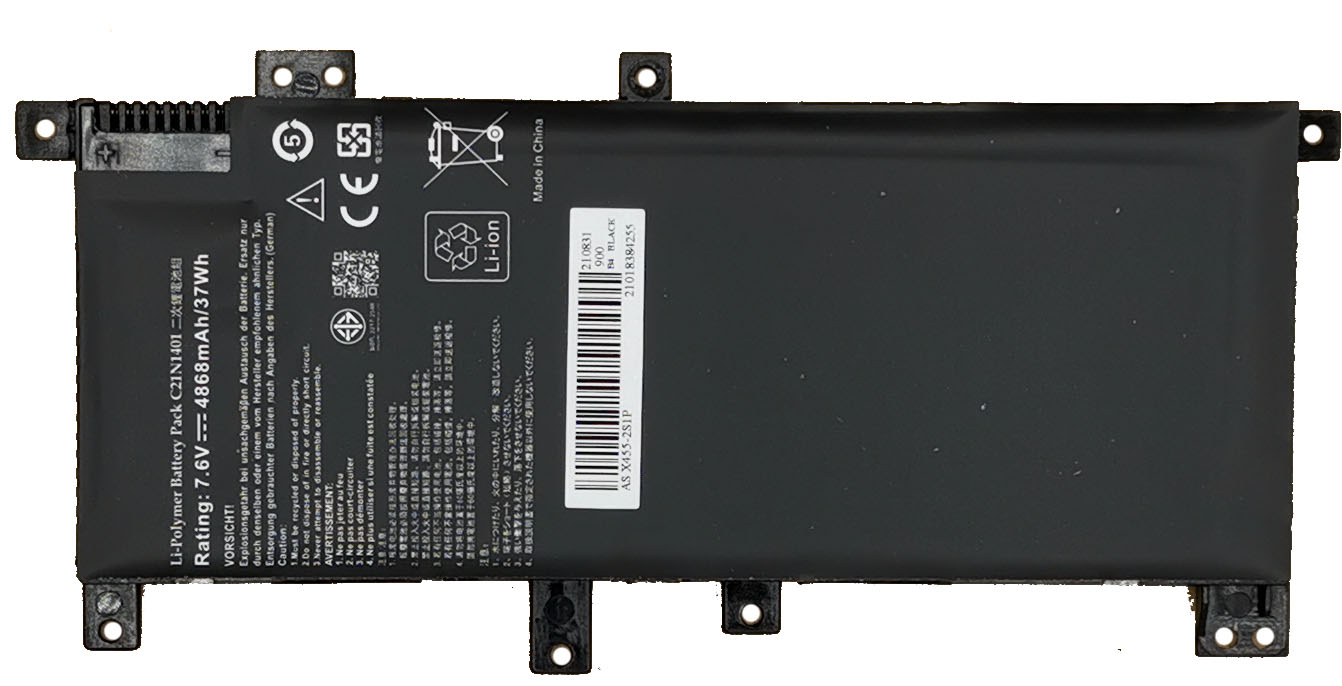 BATTERY ASUS oem แบตเตอรี่ เอซุส K455 K455L X455 X455LA X455LB X454L ...