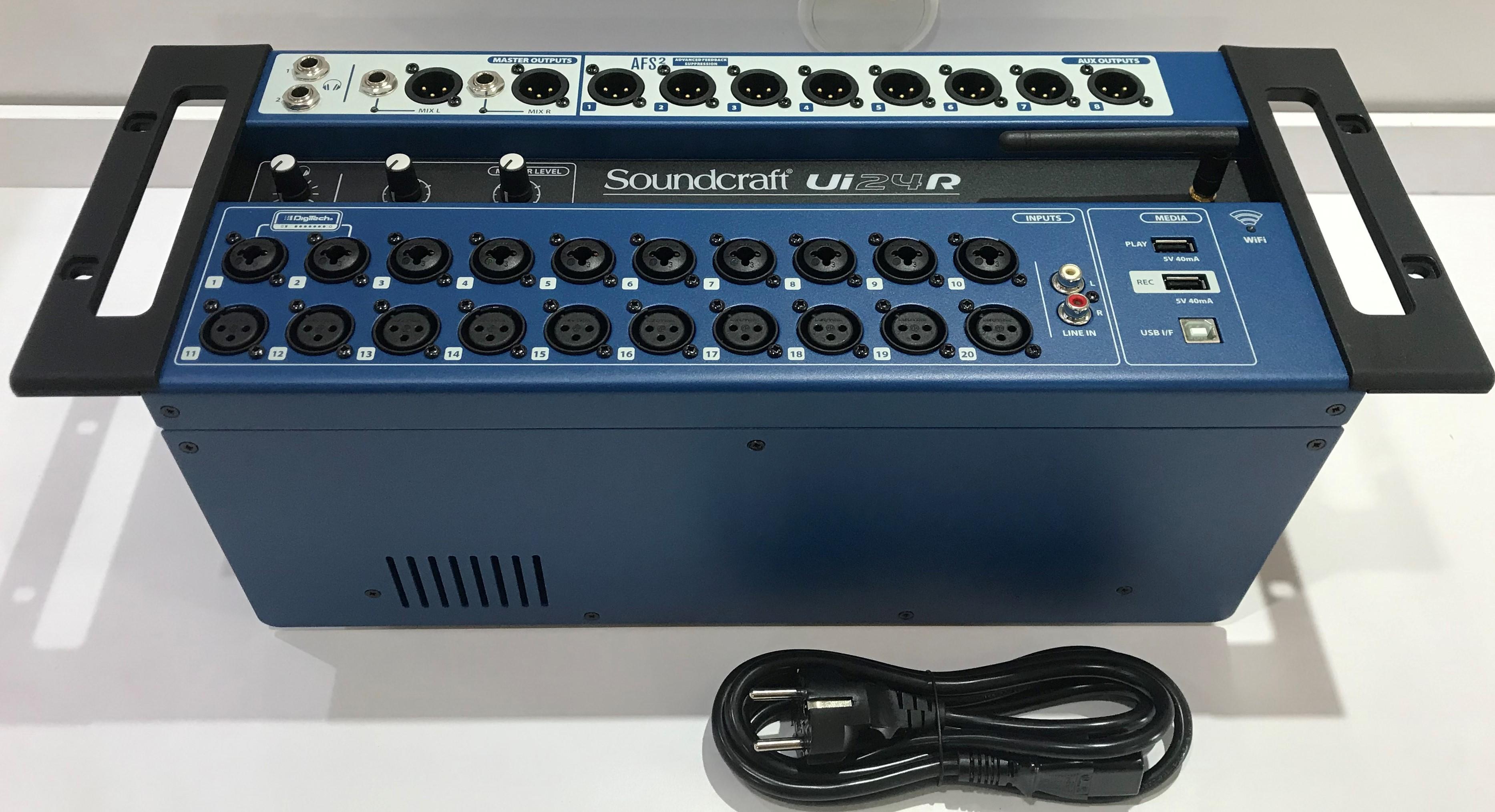 มิกเซอร์ดิจิตอล Soundcraft ui24r แท้ 100 %มหาจักร สินค้าดีคุณภาพเยี่ยมและระบบ Android,IOS - VI ...