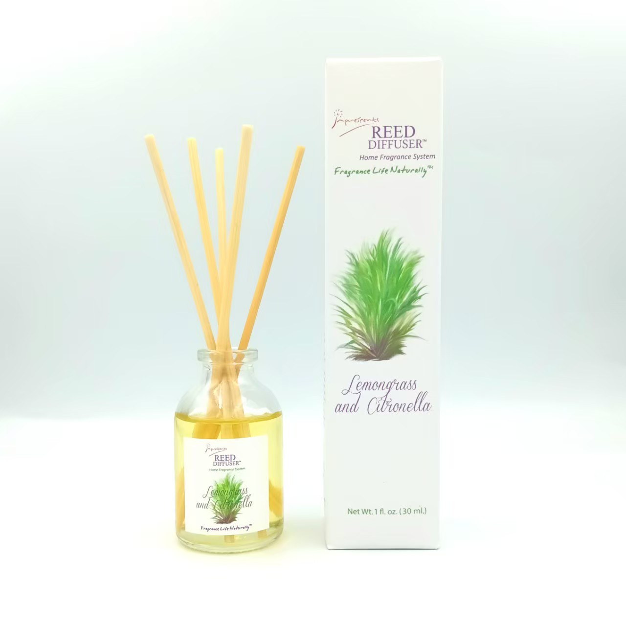 Reed diffuser | Lemongrass ก้านไม้หอม กลิ่นตะไคร้หอม | Lazada.co.th