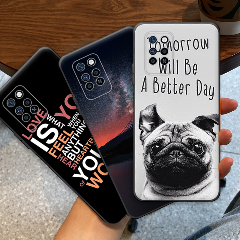 เคส Infinix Note 10 Pro แฟชั่น Soft Cover TPU Case เคสซิลิโคน Infinix ...