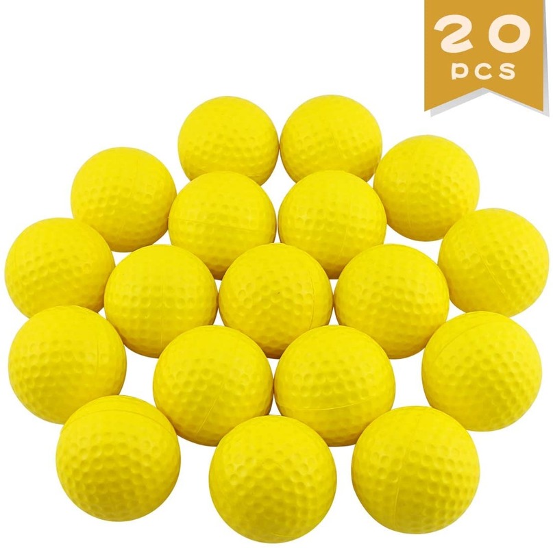 20 x Golf Ball ลูกกอล์ฟฝึกซ้อมในที่ร่ม PGM Golf Ball for Practice สี ...