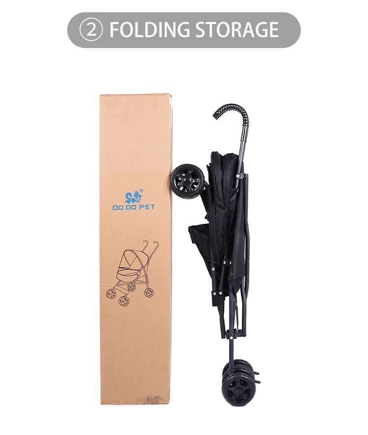 DoDo Pet Stroller รถเข็นสุนัข รถเข็นแมว 4 ล้อ รับน้ำหนักได้สูงสุด 10 ...