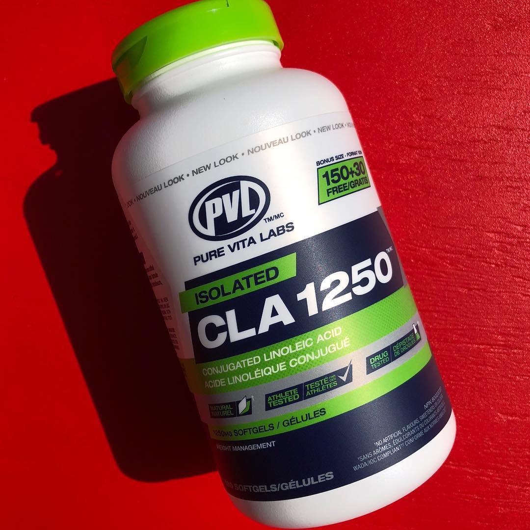 PVL ISOLATED CLA 1250 (180 Softgels) + Free Trec Booster Bar x 1 Bar ...