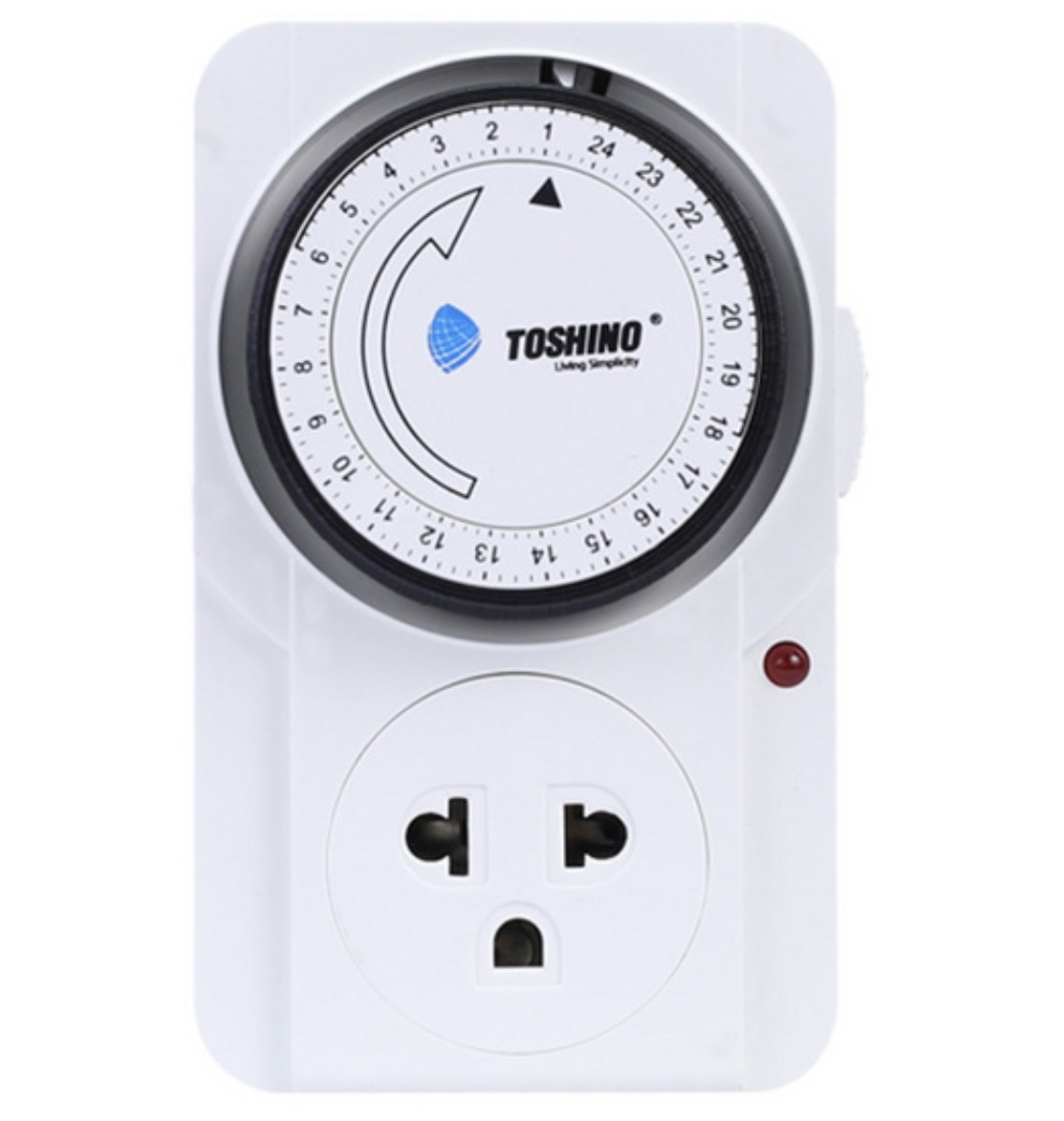 นาฬิกาตั้งเวลา Analog Timer TS-MT3 Toshino แบบ 24 ชั่วโมง - DZ service - ThaiPick