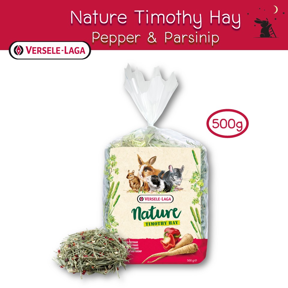 Nature Timothy Hay Pepper & Parsinip หญ้าทิโมธี ผสมเปปเปอร์และพาร์สนิพ ...