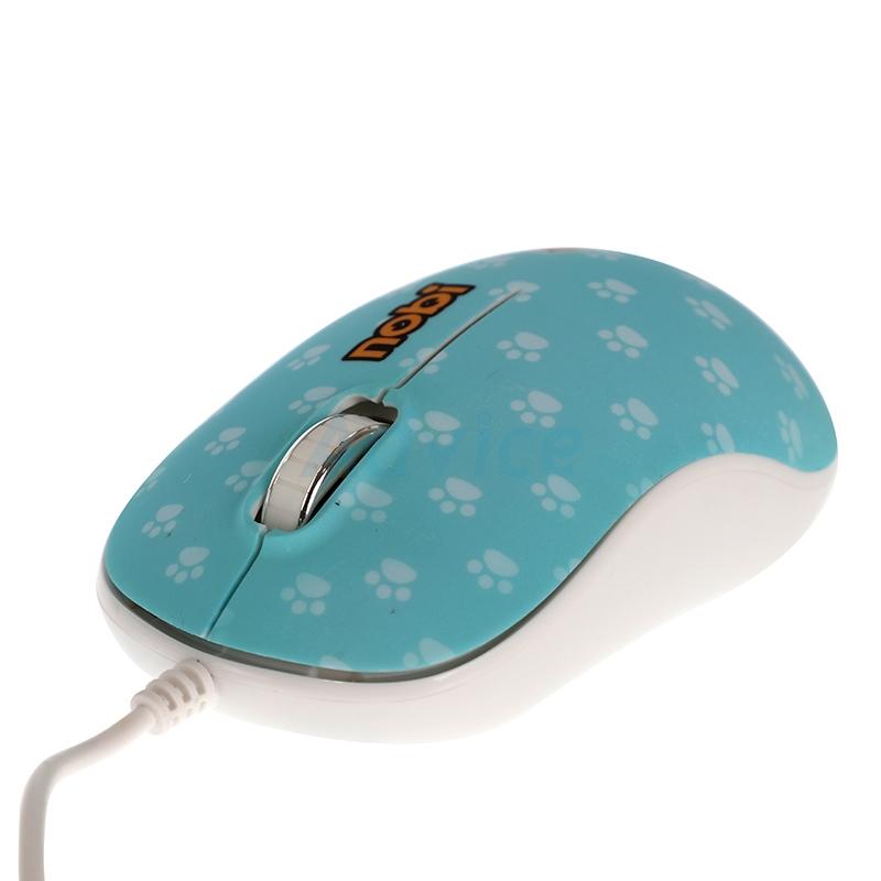 NOBI เมาส์ USB Optical Mouse (NM-51) Blue - IMPROMPTU - ThaiPick
