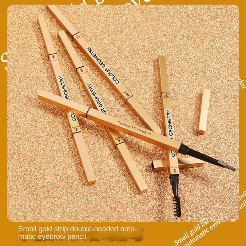 eyebrow pencil Automatic rotation, 2 heads, brown, waterproof, long ...