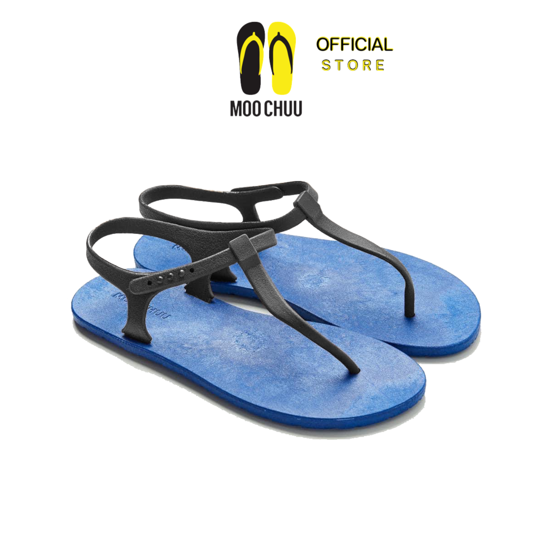MOOCHUUรุ่นMC04 พื้นน้ำเงิน-1 | Lazada.co.th