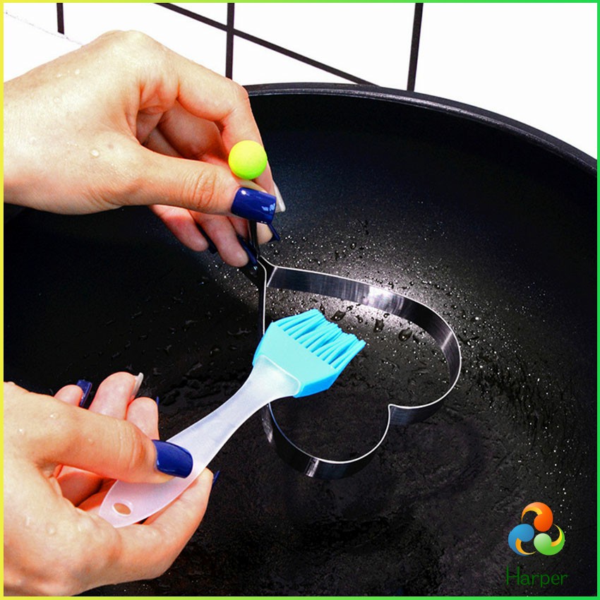 Harper แปรงทาน้ำมัน ทำจากซิลิโคน แปรงทาเนย แปรงทาซอส Silicone oil brush ...