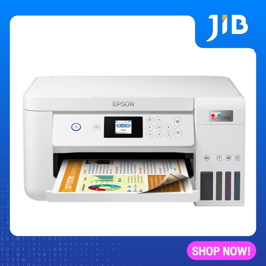PRINTER (เครื่องพิมพ์ไร้สาย) EPSON ECOTANK L4266 A4 WI-FI DUPLEX ALL-IN ...
