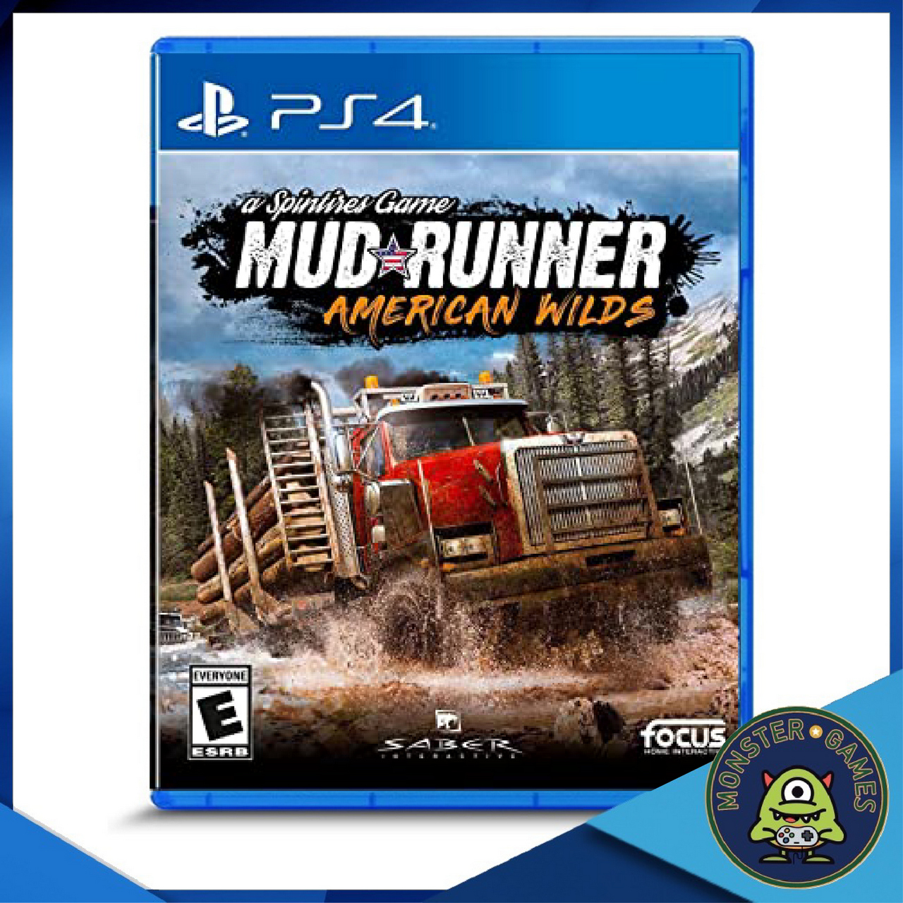 MudRunner American Wilds Ps4 Game แผ่นแท้มือ1 (MudRunner American Wild Ps4)(Mud Runner American ...