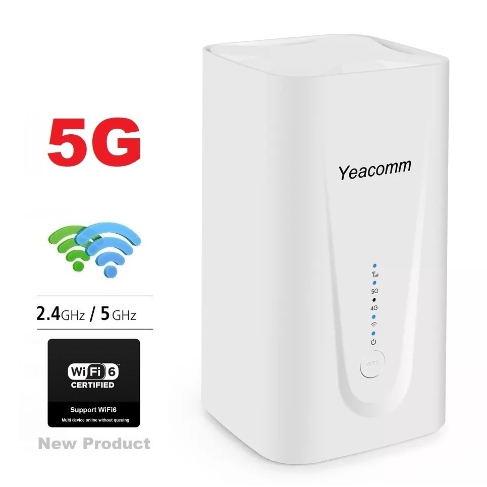 5G CPE Wifi Router 2.0Gbps, 3CA รองรับ 5G N28 N41 700/2600MHz AIS, DTAC ...