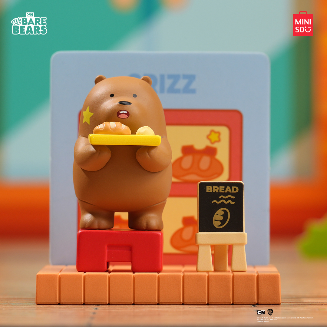 Miniso กล่องมหัศจรรย์ กล่องมหัศจรรย์โมเดล We Bare Bears Mini Fun ...