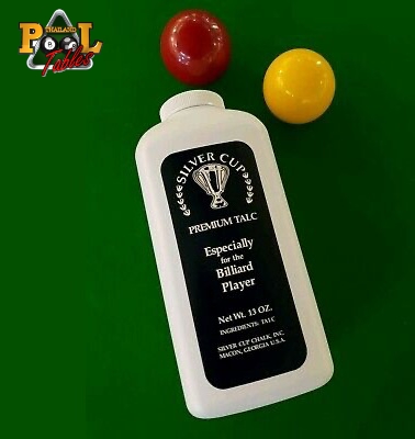 แป้งทามือสำหรับผู้เล่นพูลหรือสนุกเกอร์ Silver Cup Premium Talc ...