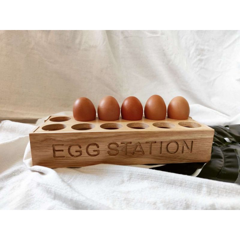 Egg station รังไข่ แบบวาง12ฟอง - Kreuang mai i aoon - ThaiPick