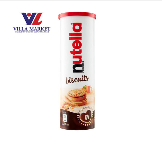 Nutella Biscuits Tube 166g บิสกิตนูเทลล่า สอดไส้ครีมช็อกโกแลต | Lazada ...