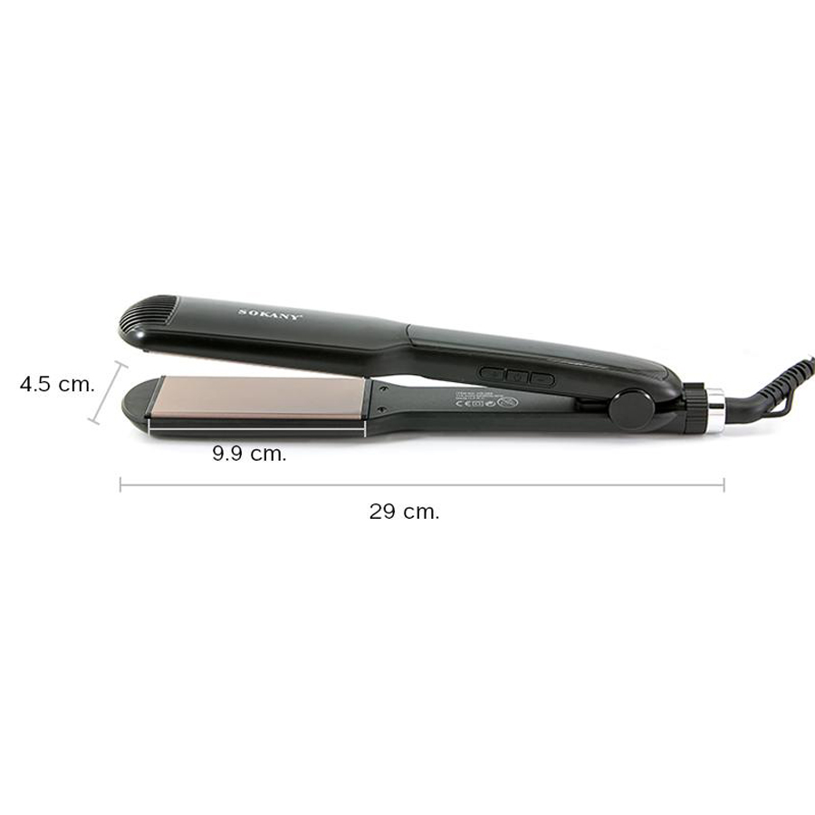 Championcheap เครื่องหนีบผม Sokany เครื่องหนีบผมตรง ที่จัดแต่งทรงผม เครื่องรีดผม HS-059 ...