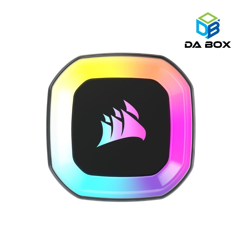 CORSAIR LIQUID CPU COOLER H100 RGB 240MM RADIATOR CW-9060053-WW - Da ...