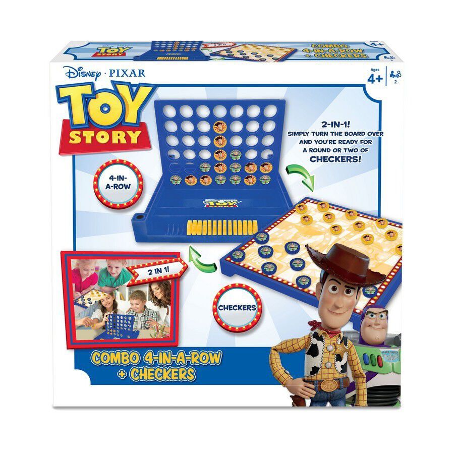 Toys R Us Toy Story 4 In A Row And Checkers (923793) - Toysrus - ThaiPick