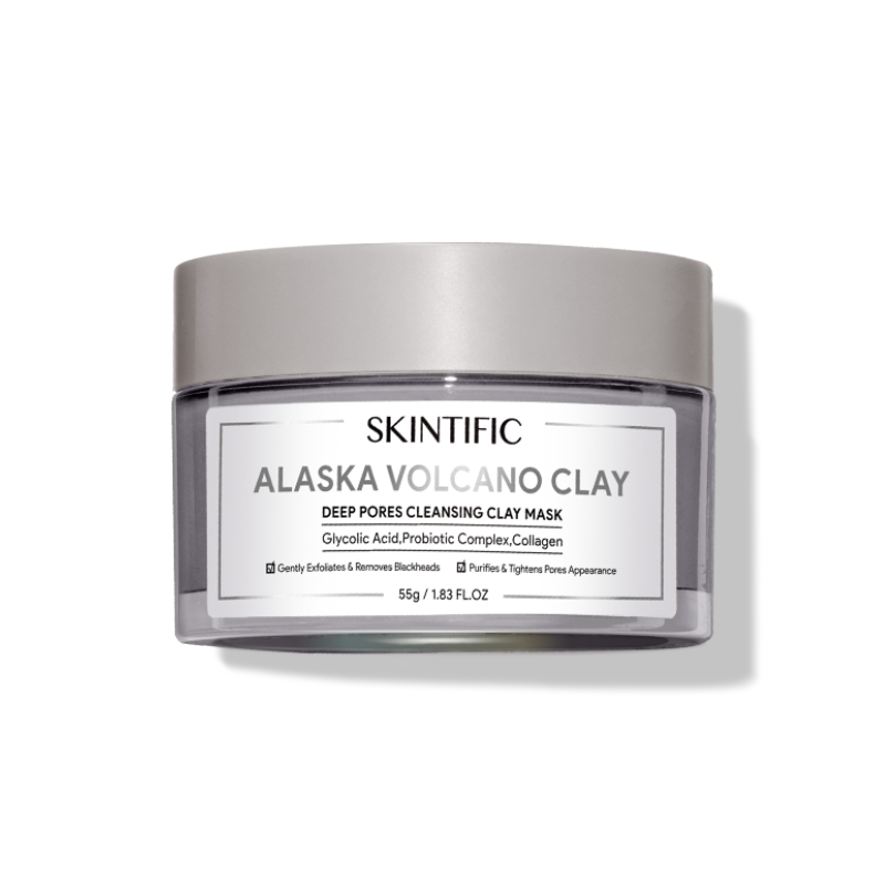 SKINTIFIC Alaska Volcano Clay Deep Pores Cleansing Clay Mask Stick 40g ...
