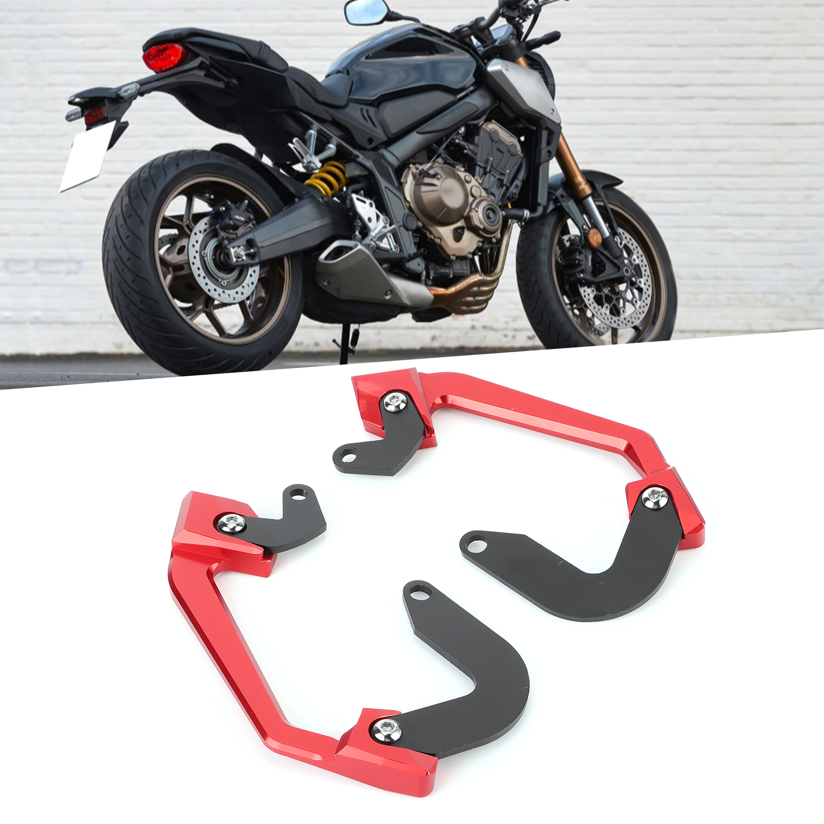 【ราคาพิเศษ】Motorcycle Rear Seat Grab Bar Passenger Handlebar Fit for ...
