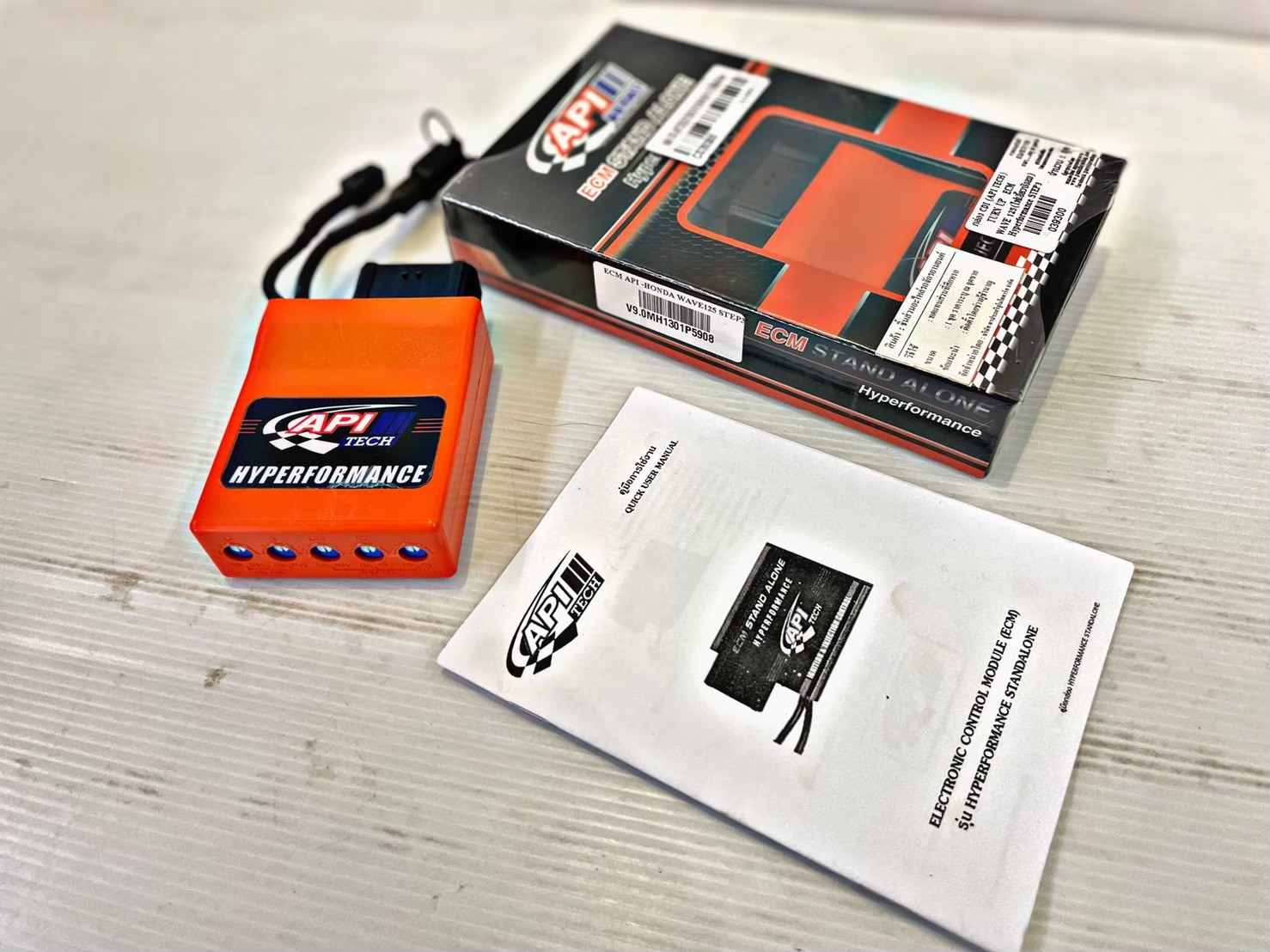 กล่อง CDI (API TECH) TURN UP ECM-WAVE 125 (ไฟเลี้ยวบังลม) | Lazada.co.th