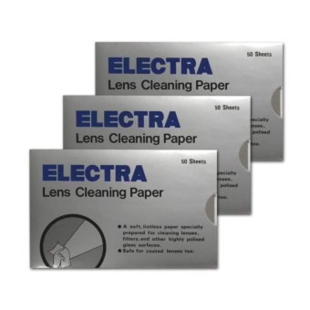 Electra Cleaning Paper (เช็ดเลนส์กล้องและฟิวเตอร์) จำนวน 150 แผ่น ...