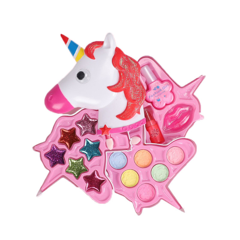 Princess Makeup Set, Kids Cosmetic Makeup Set, Unicorn Makeup Box, Safe ...