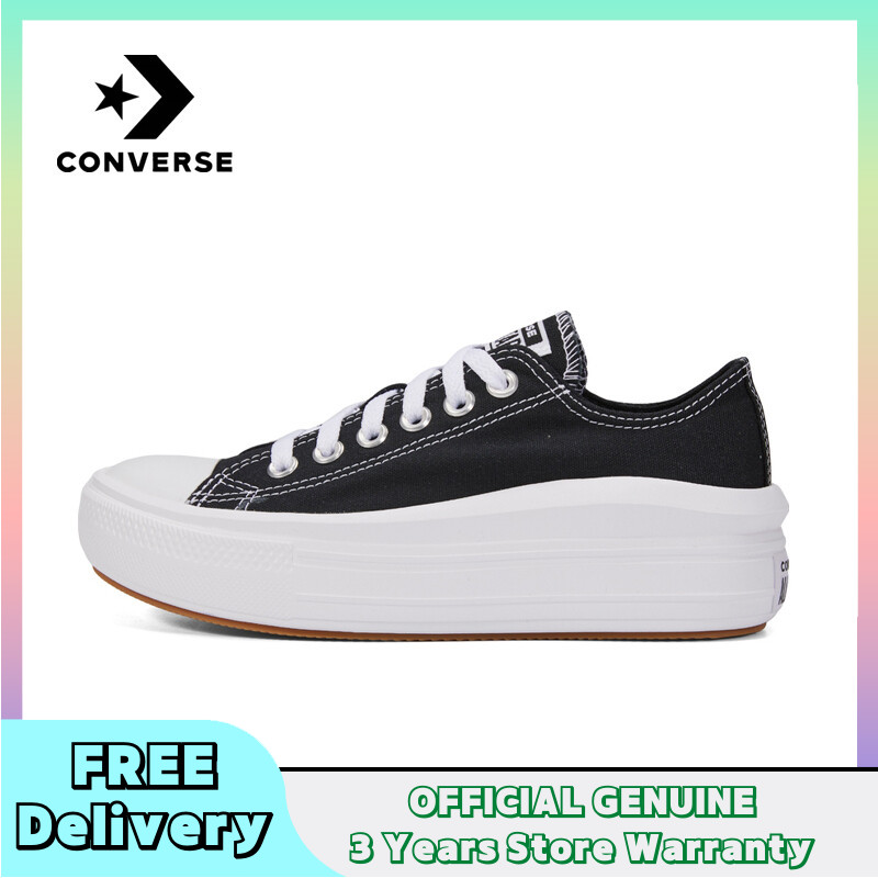 【ลดล้างสต๊อก】CONVERSE ALL STAR MOVE รองเท้าผ้าใบผญ รองเท้าผ้าใบผช ...