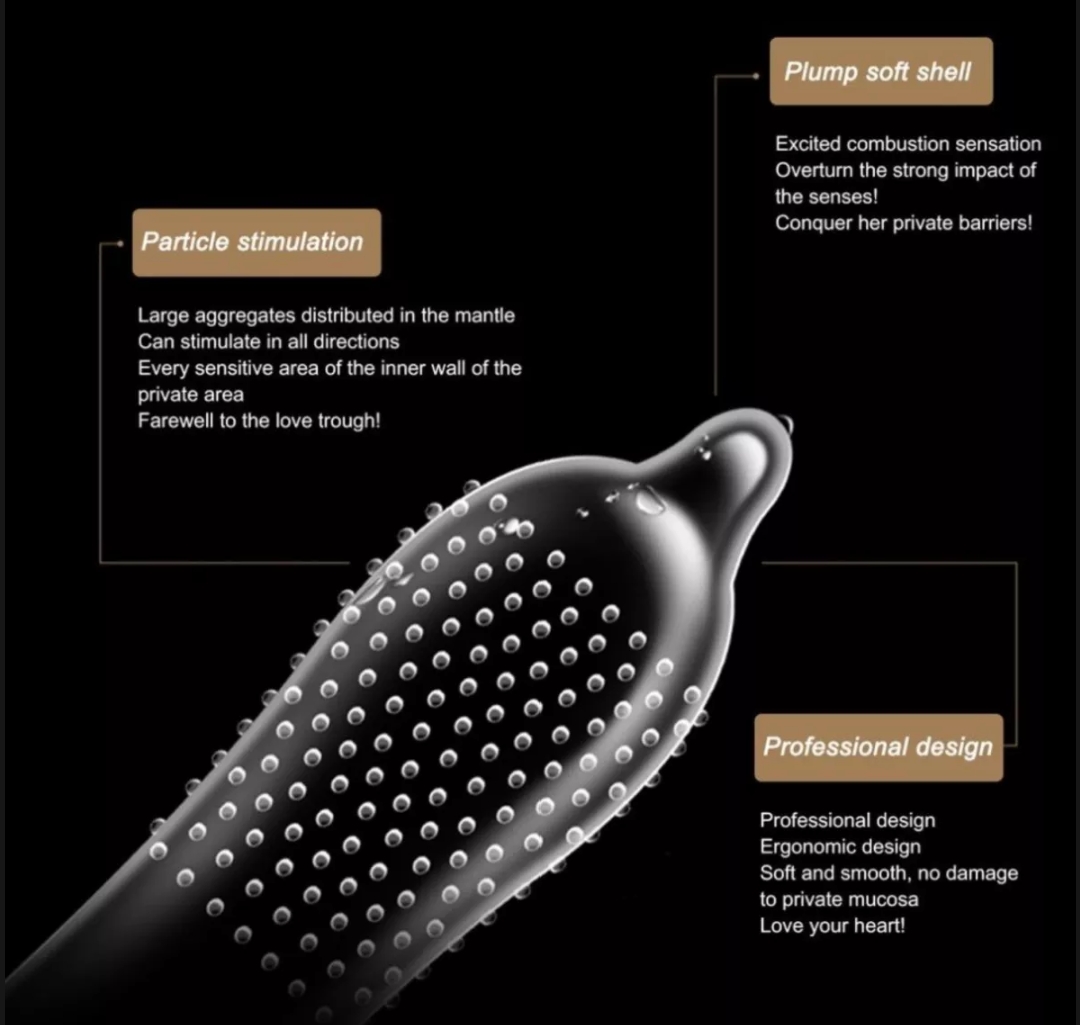 ถุงยางอนามัย OLO R ผิวขรุขระ บาง 0.01 มม. 10 ชิ้น / 1 กล่อง CONDOM OLO 0.01 MM SIZE 52 MM ...