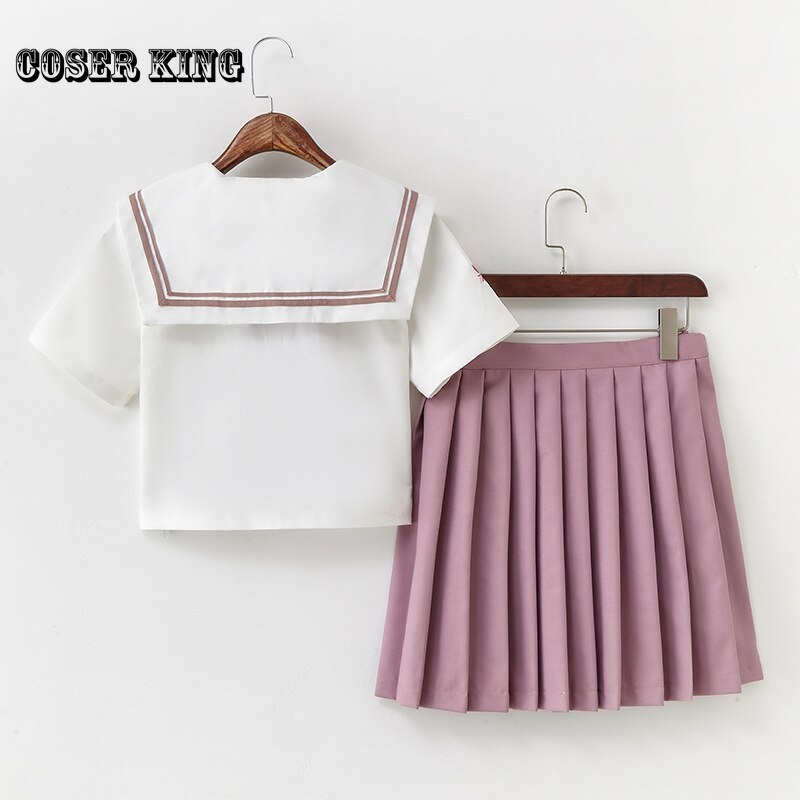 LXYH- COSER KING ชุดนักเรียน ญี่ปุ่น Japanese JK เสื้อชุดกระโปรงสำหรับ ...
