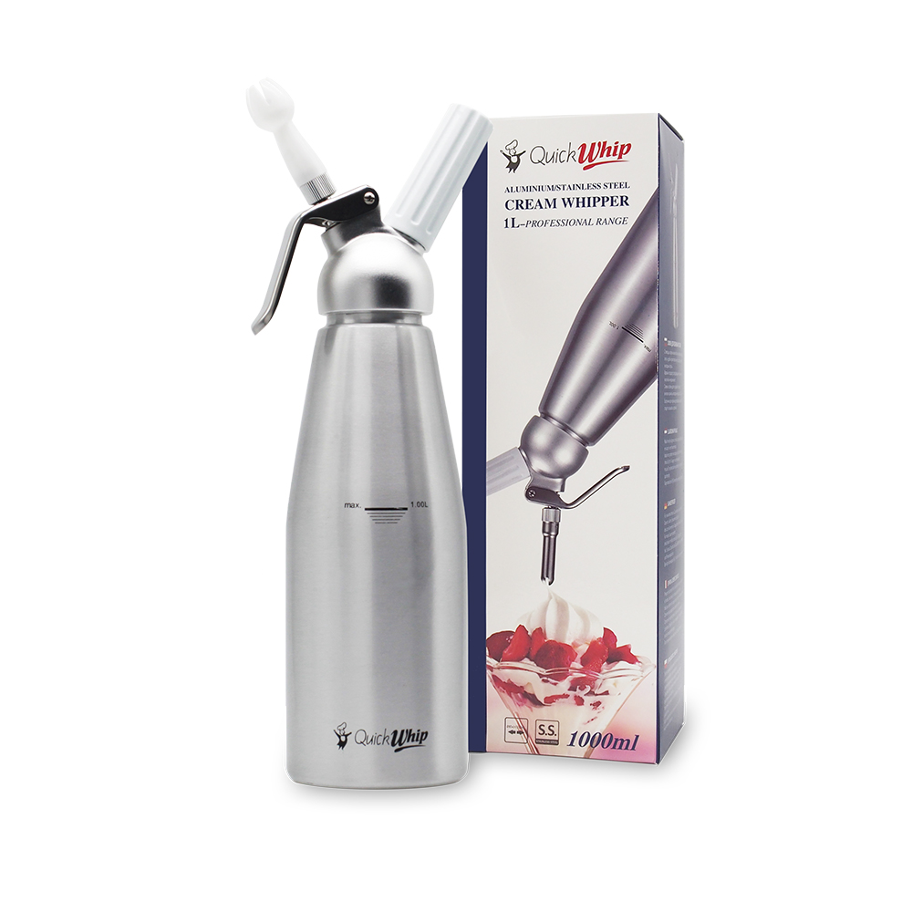 กระบอกวิปครีม (Cream Whipper) อลูมิเนียม Quick Whip ขนาด 0.25 / 0.5 / 1 ...