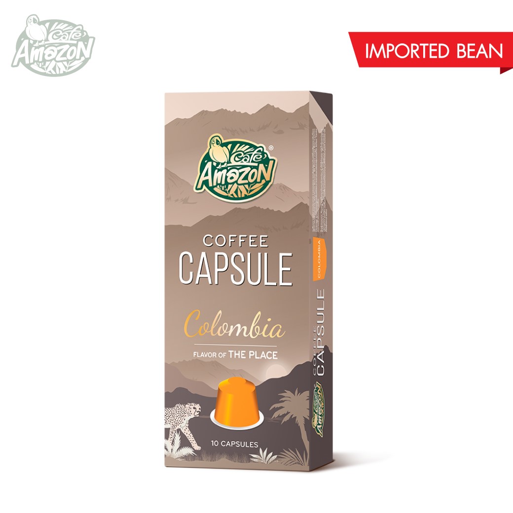[เลือกรส] Café Amazon Coffee Capsule คาเฟ่ อเมซอน กาแฟแคปซูล 10แคปซูล ...