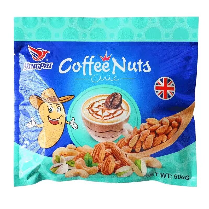 ตุ๊บตั๊บ กาแฟ YINGPAI Coffee nuts ขนมถั่วอัดแท่ง ขนมตุ๊บตั๊บ ขนมถั่วตุ๊บตั๊บ ถั่วอัดแท่ง อัลมอน ...