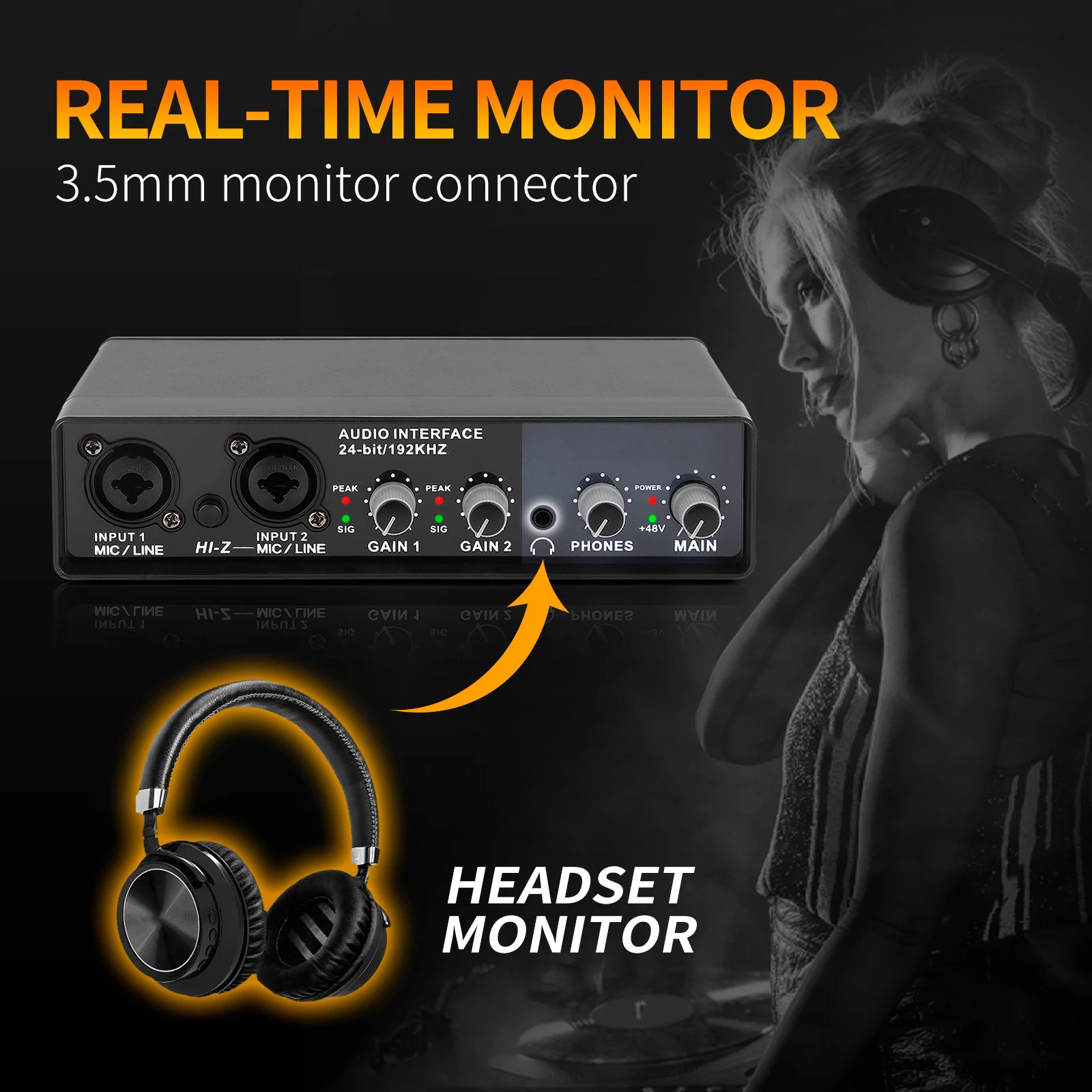 Audio interface USB Sound card UR24C UR22C professional recording ...