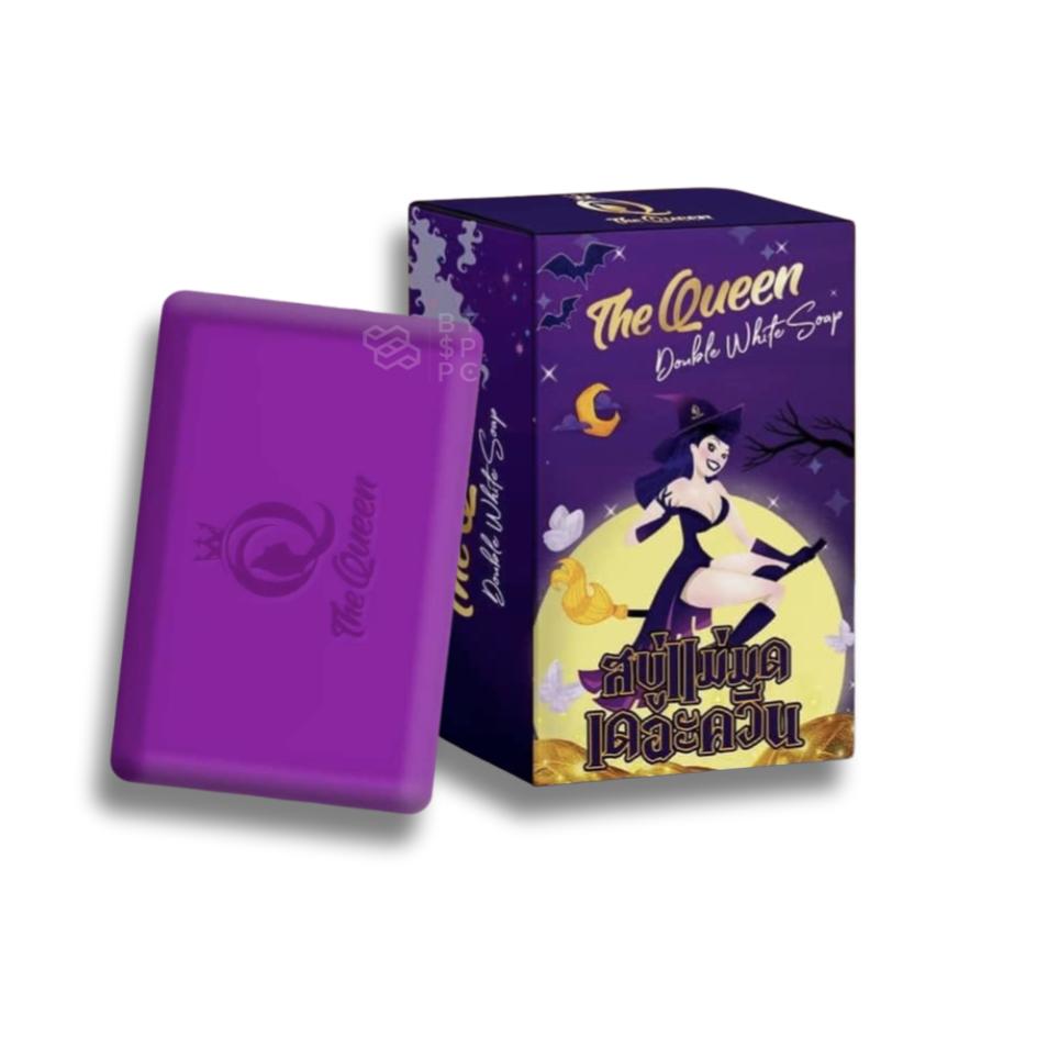 The Queen double white soap สบู่แม่มด เดอะควีน (ขนาด 100 g.) | Lazada.co.th