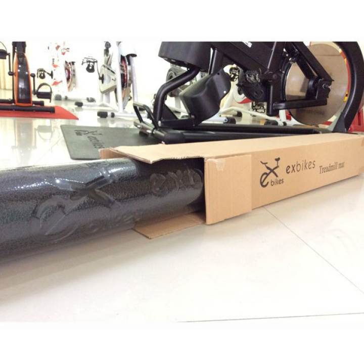 Exbikes แผ่นรองเครื่องออกกำลังกาย รุ่น 200x90x6 - สีดำ - U Shopping - ThaiPick