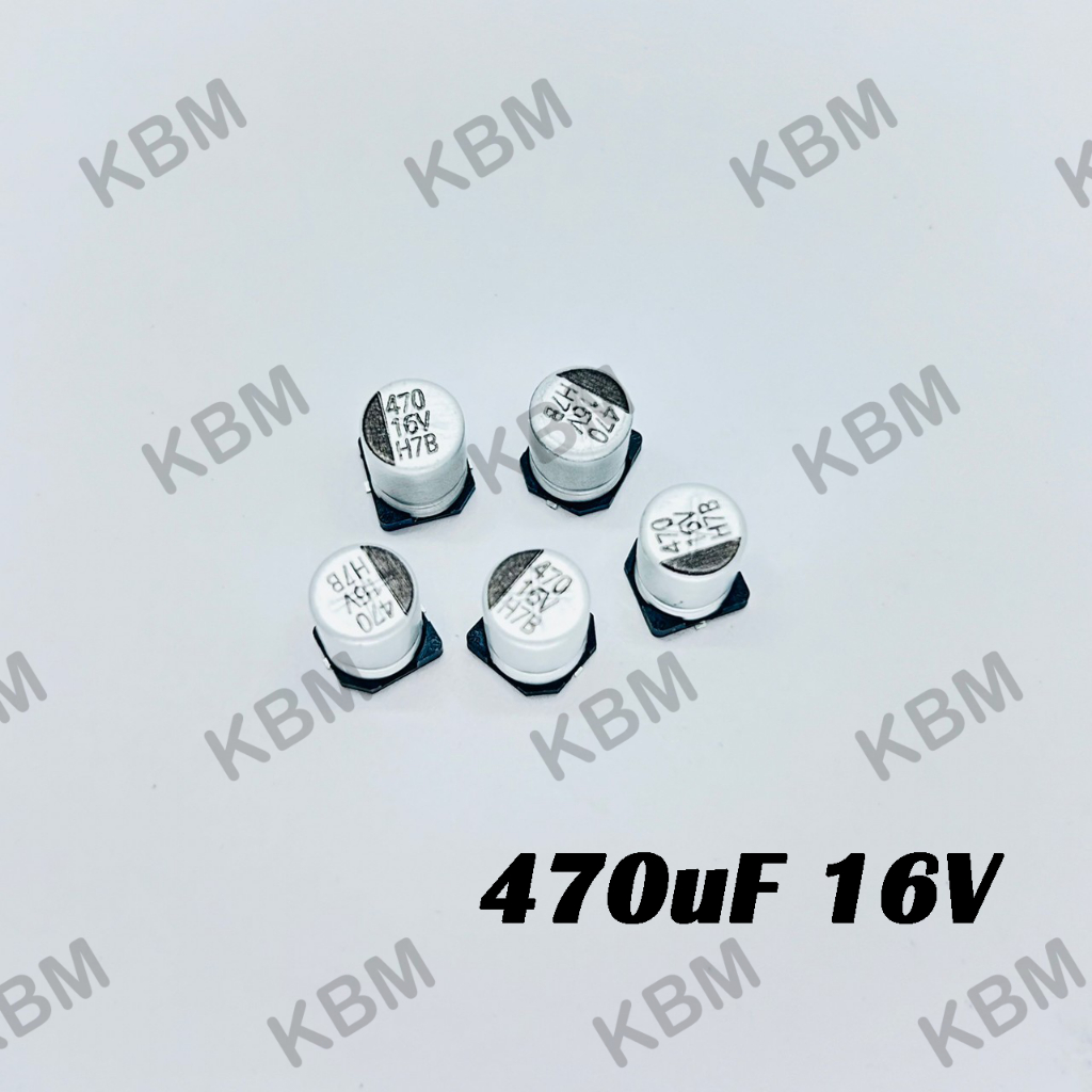 Capacitor (คาปาซิเตอร์) 220uF 330uF 470uF 1000uF 6.3V 10V 16V 25V 35V ...