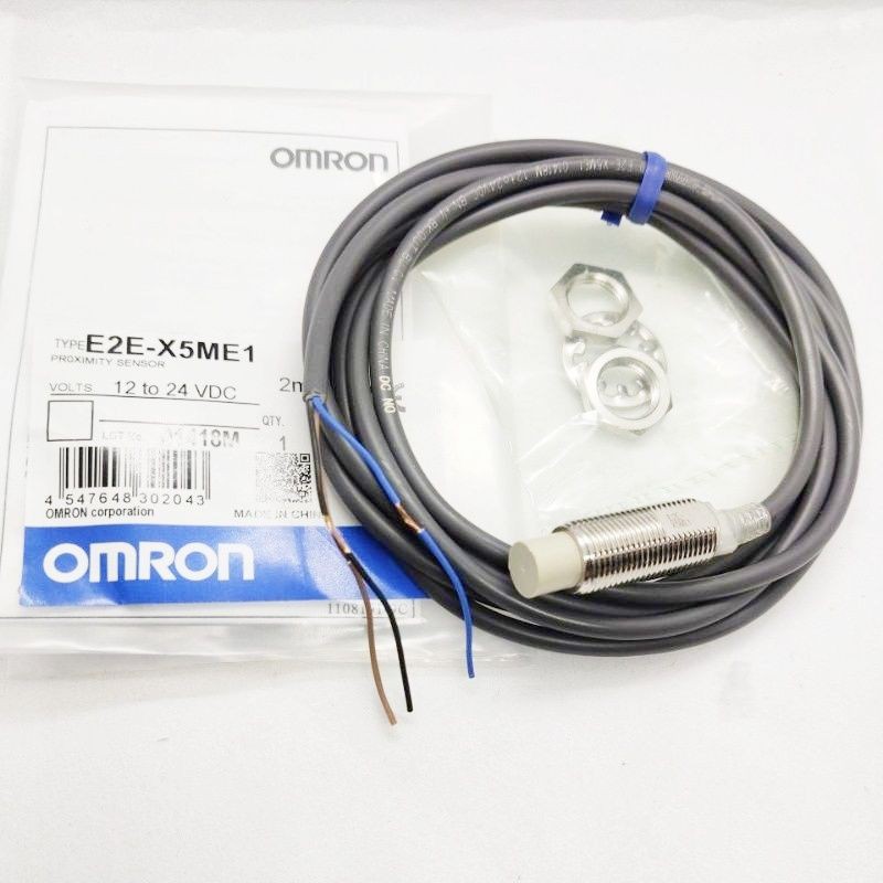 E2E-X5ME1 E2E-X5ME1-Z พร็อกซิมิตี้เซ็นเซอร์ M12 ระยะจับ 5มิล 12-24V NPN ...