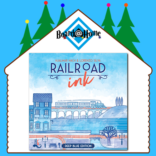 Railroad Ink Deep Blue Edition - Board Game - Board at Home - ThaiPick