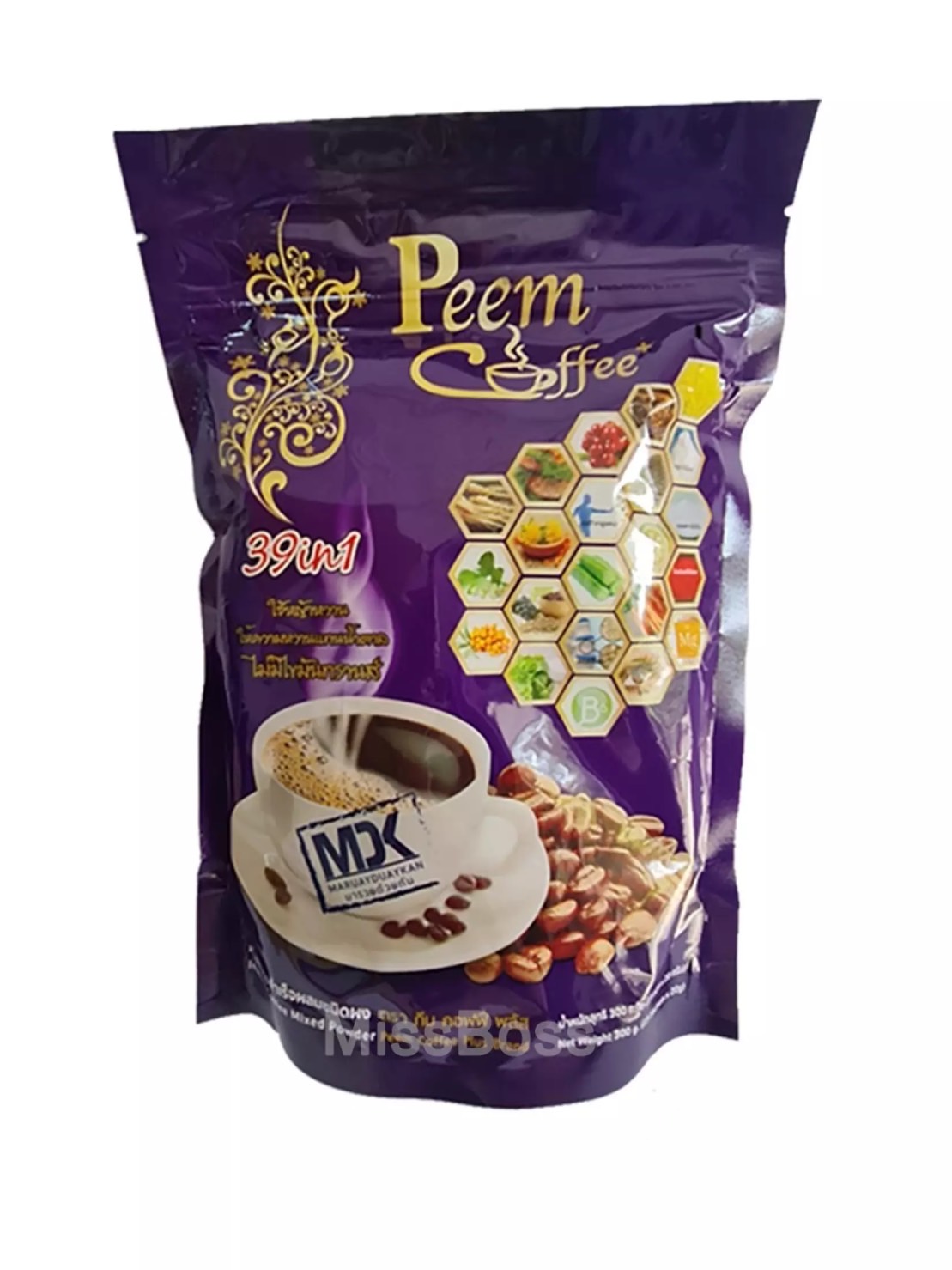 สูตรใหม่ 39 in 1 Peem Coffee กาแฟภีม สมุนไพร ควบคุมน้ำหนัก ชะลอวัย ไม่ ...