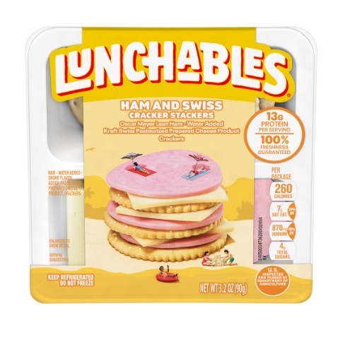 Lunchables Ham Swiss & Crackers 90g (Frozen & Fresh Shipping) | Lazada ...