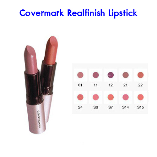Covermark Realfinish Lipstick ลิปสติกมอบประกายสดใสให้ริมฝีปาก พร้อม ...