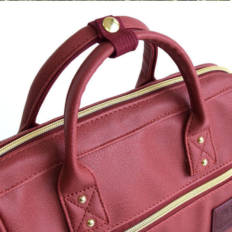 anello กระเป๋าสะพายข้าง Retro Mini Boston Shoulder Bag Anello 2 way pu ...