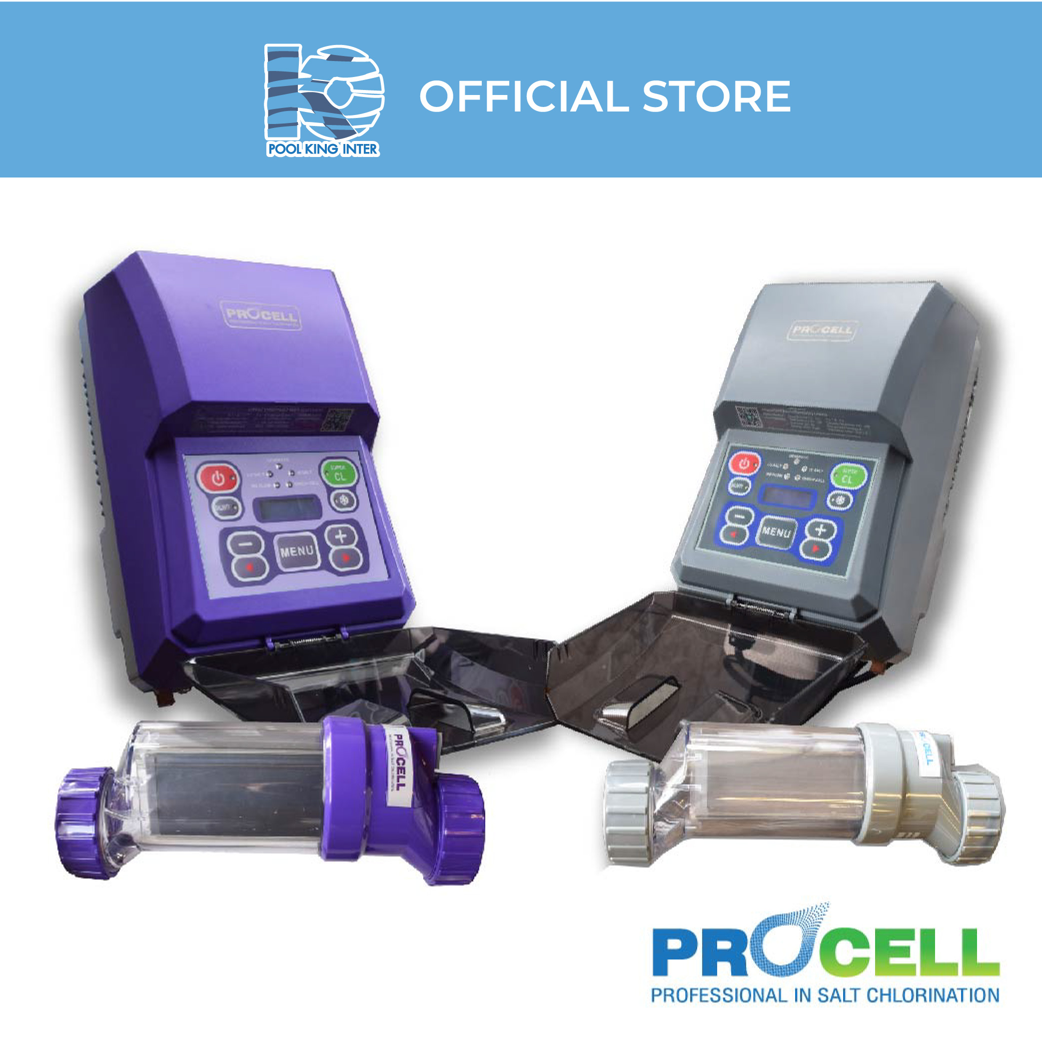 (ผ่อนฟรี 0%) SALT CHLORINATOR เครื่องผลิตคลอรีนจากเกลือ ยี่ห้อ PROCELL ...