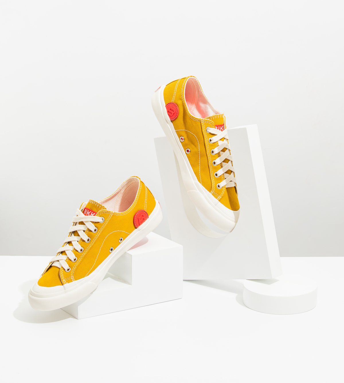 BIKK รองเท้าผ้าใบ รุ่น Basic Mustard - BIKK - ThaiPick