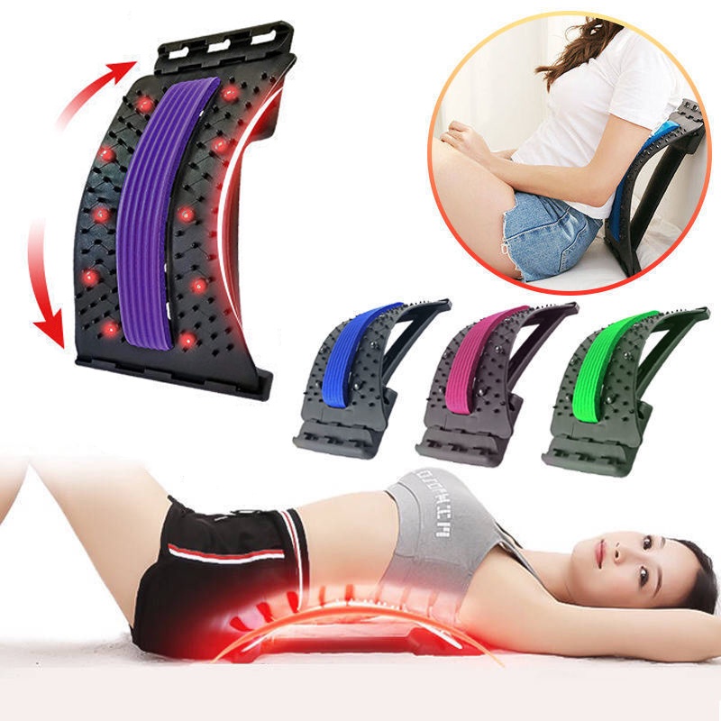 ยืดกล้ามเนื้อ แผ่นนวดดัดหลัง แก้ปวดหลัง 3 Levels Back Stretching Device ...